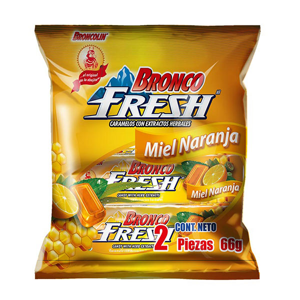 Bronco Fresh miel naranja – Broncolin México